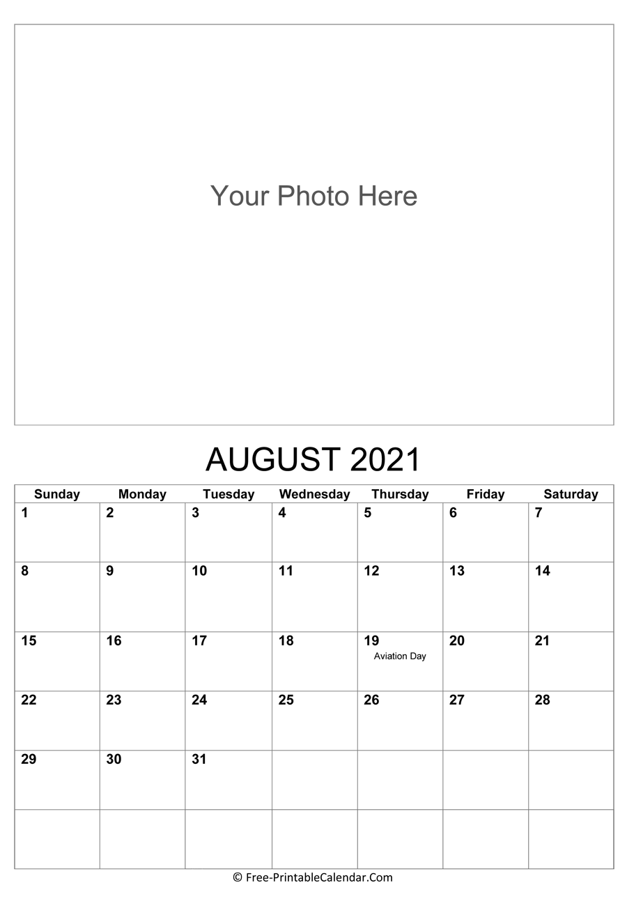2021 Photo Calendar Templates